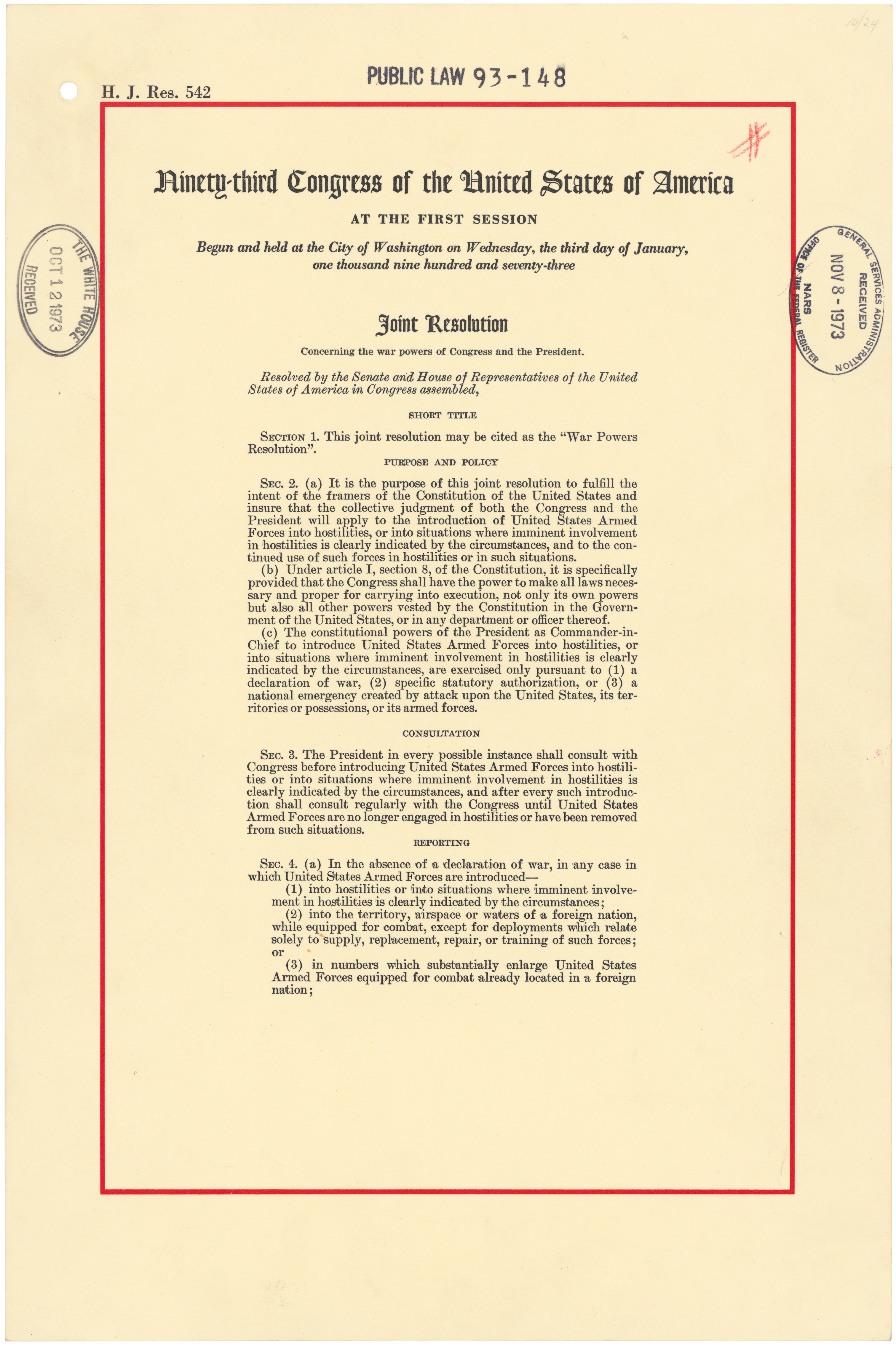 Authorization to Attack: What Does the Constitution Say ...