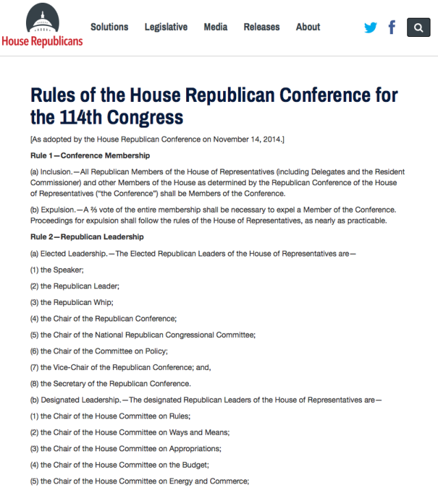 How Do Party Rules Change Congress-And History? - Congressional Institute